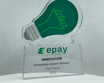 Light Bulb Trophy - Etsy
