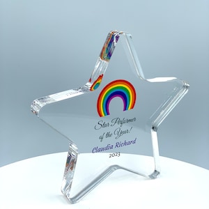 Star Trophy, Top Performer Award, Employee Recognition Award, STEM ...