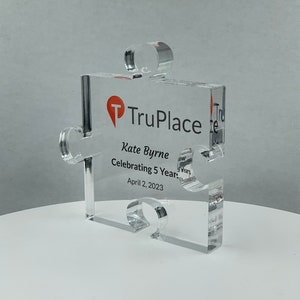 Puzzle Trophy, Stackable Award, Education Trophy, Math Gift, Graduation ...