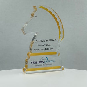 Knight Award, Chess Trophy, Equestrian Award, Stallion Trophy ...