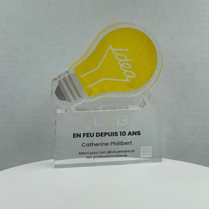 Light Bulb Trophy, Innovator Award, Ideation Award, Patent Award, STEM ...