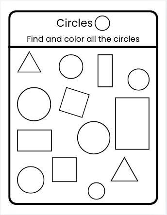 Find the Shape Activity - Etsy