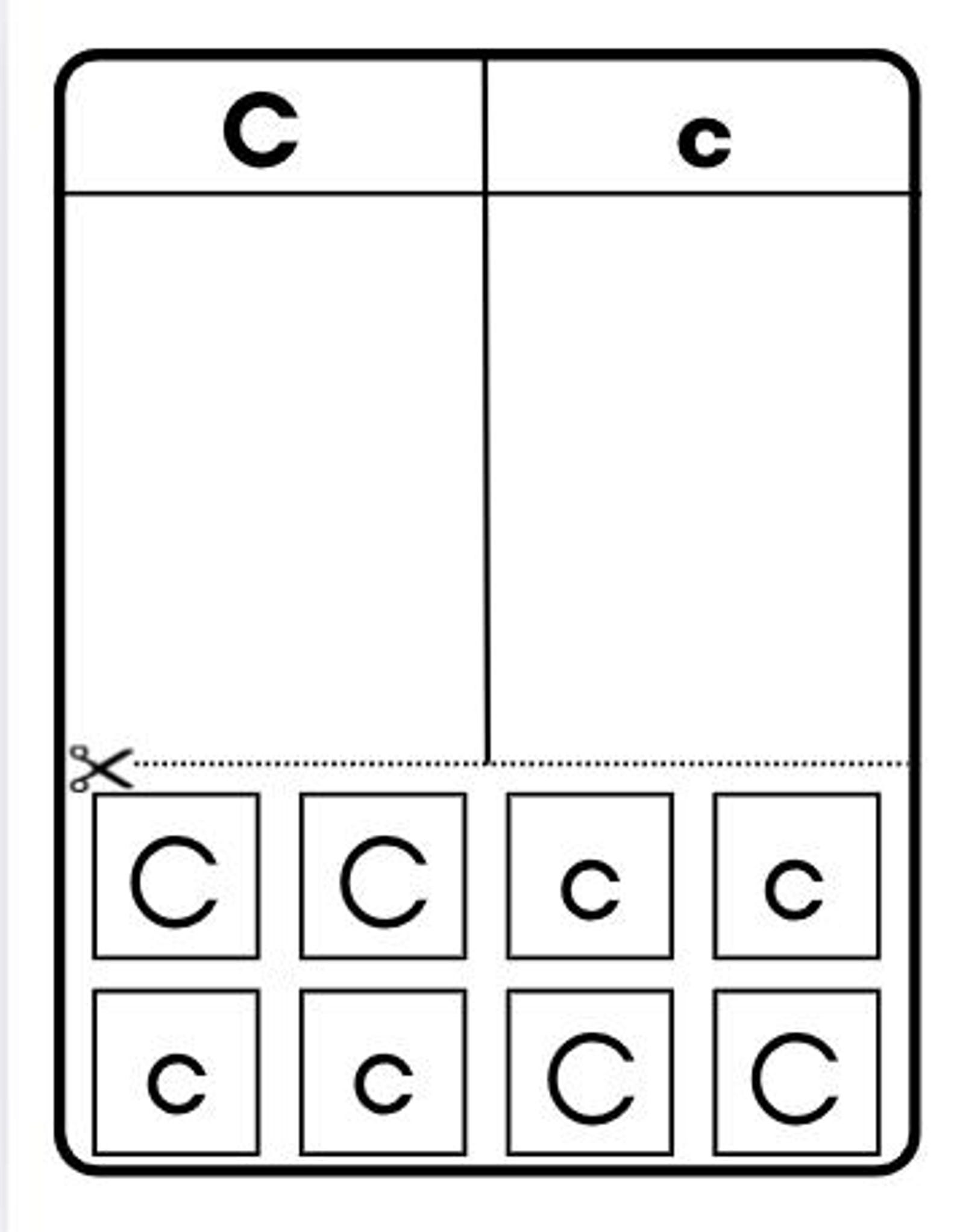 Capital/lowercase Letter Sort - Etsy