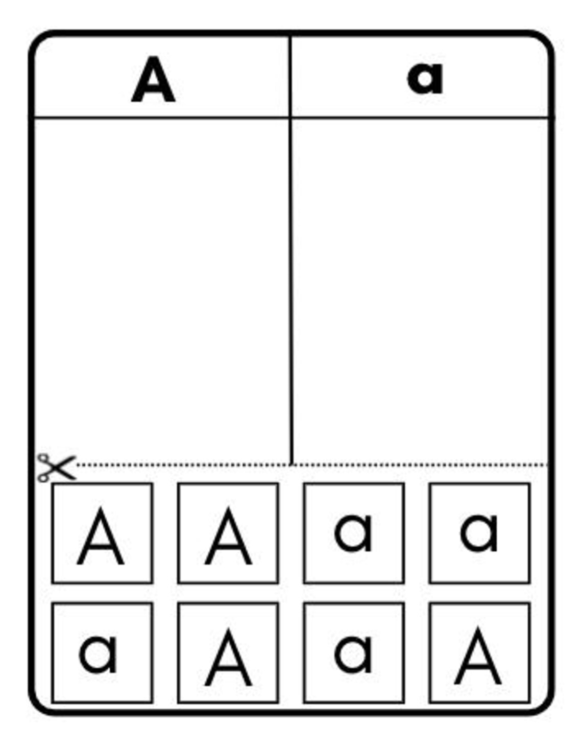 Capital/lowercase Letter Sort - Etsy