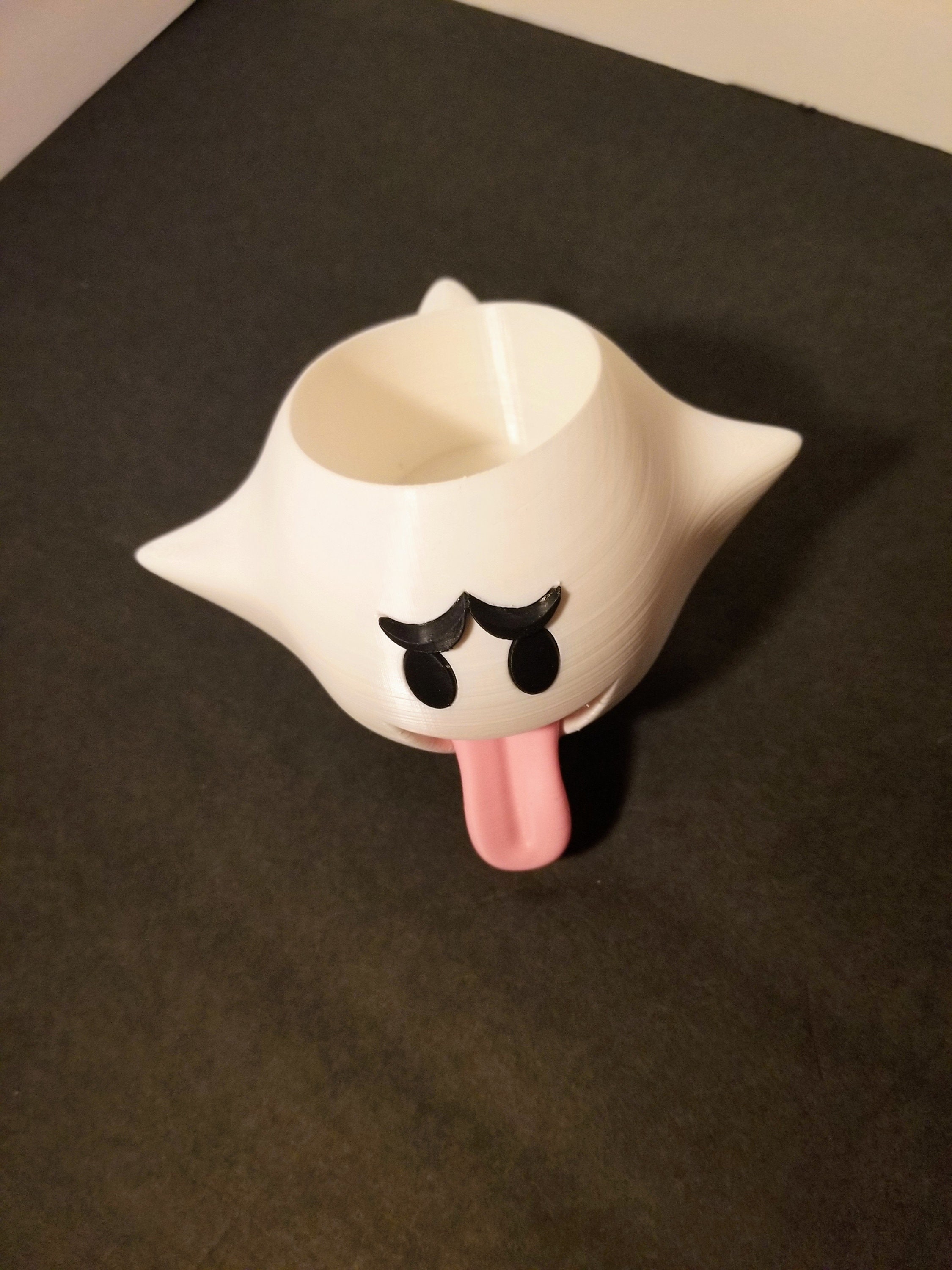 Mario Inspired Boo Pen Holder Boo Utensil Holder Super Mario | Etsy
