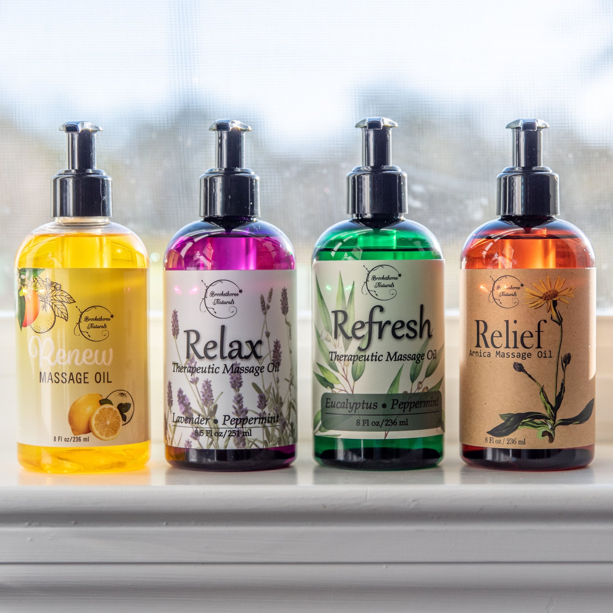 Mega Massage Oil Bundle- All Natural Therapeutic and Arnica Massage ...