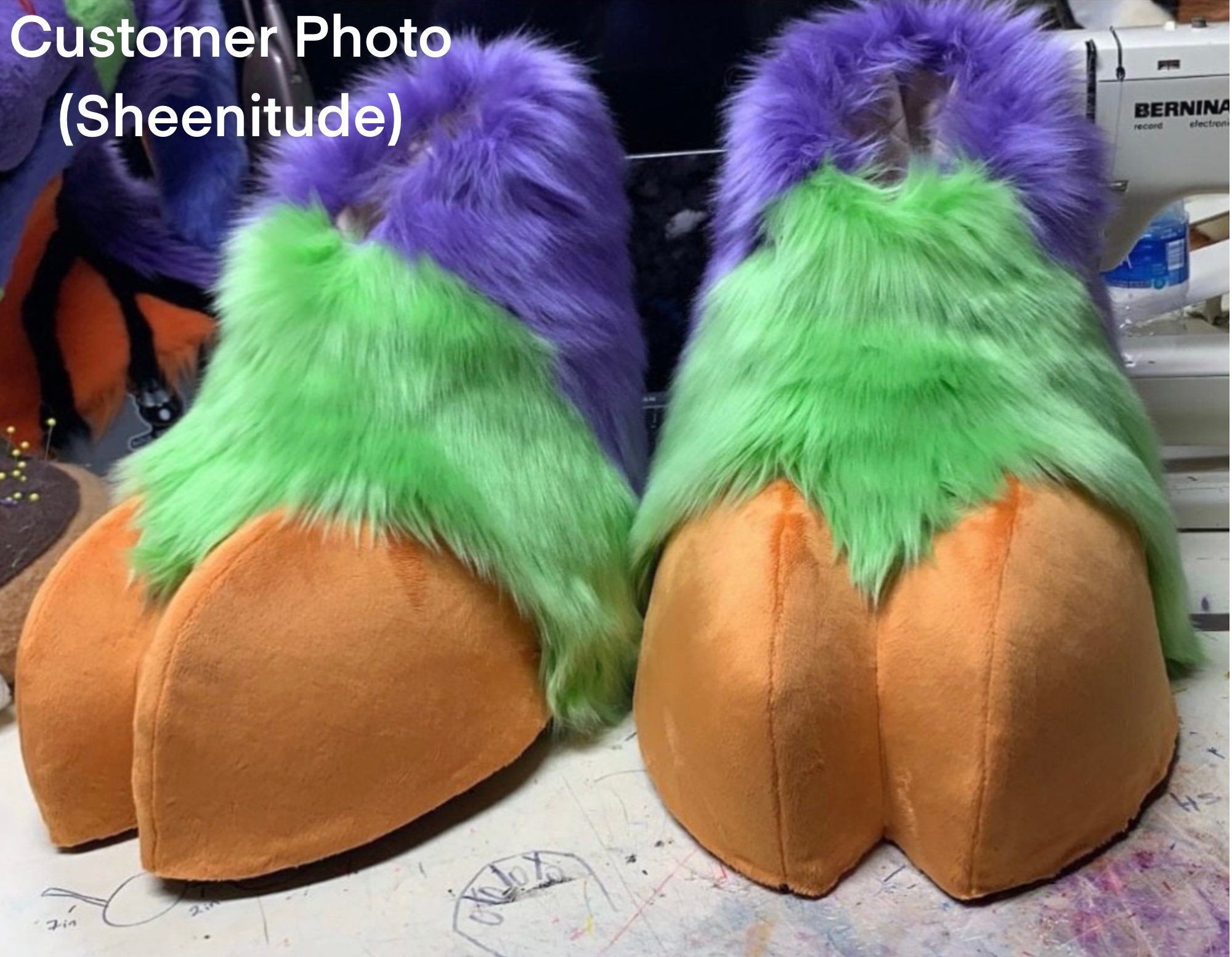 Feet Hooves Foam Base Pattern | Etsy