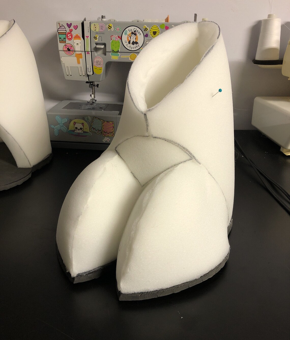 Feet Hooves Foam Base Pattern | Etsy