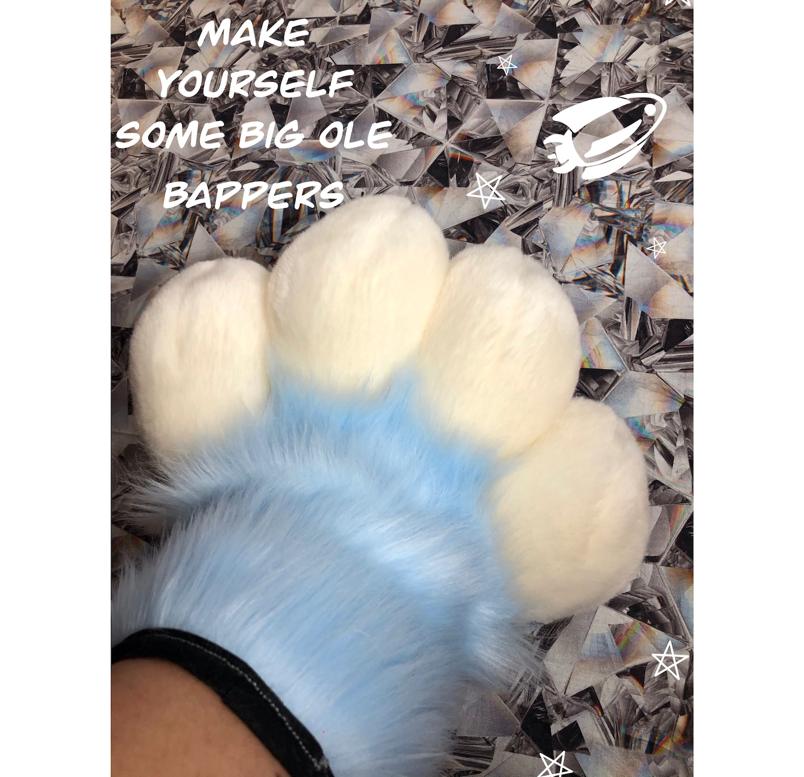 Fursuit Puffy Paw Patterns 2 Pack - Etsy Canada