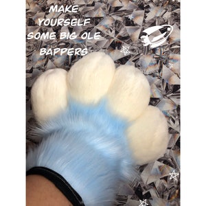 Fursuit Puffy Paw Patterns (2 Pack) - Etsy