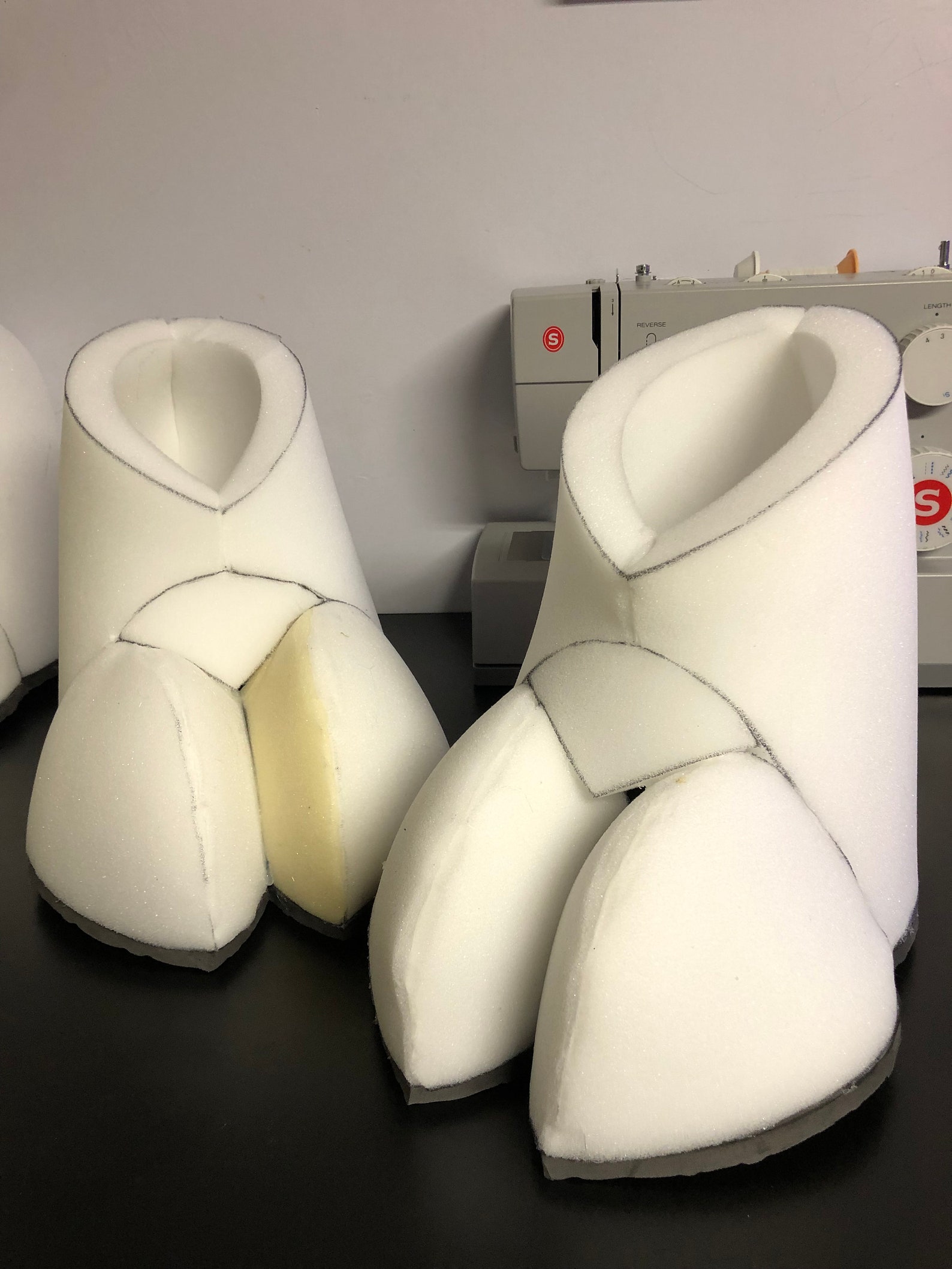 Feet Hooves Foam Base Pattern - Etsy