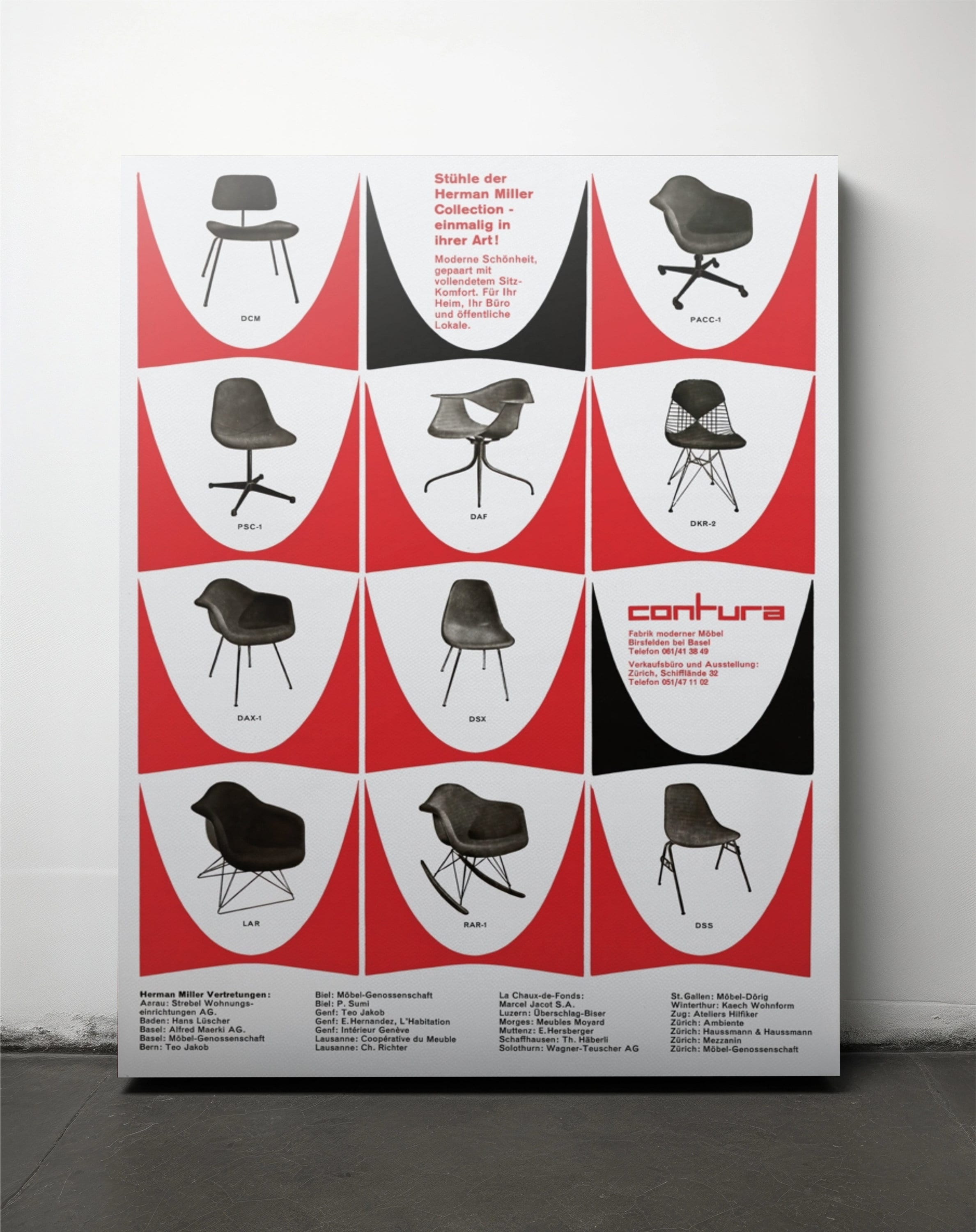 Original Bauhaus Chairs Poster Bauhaus Exhibition Print Bauhaus Wall ...