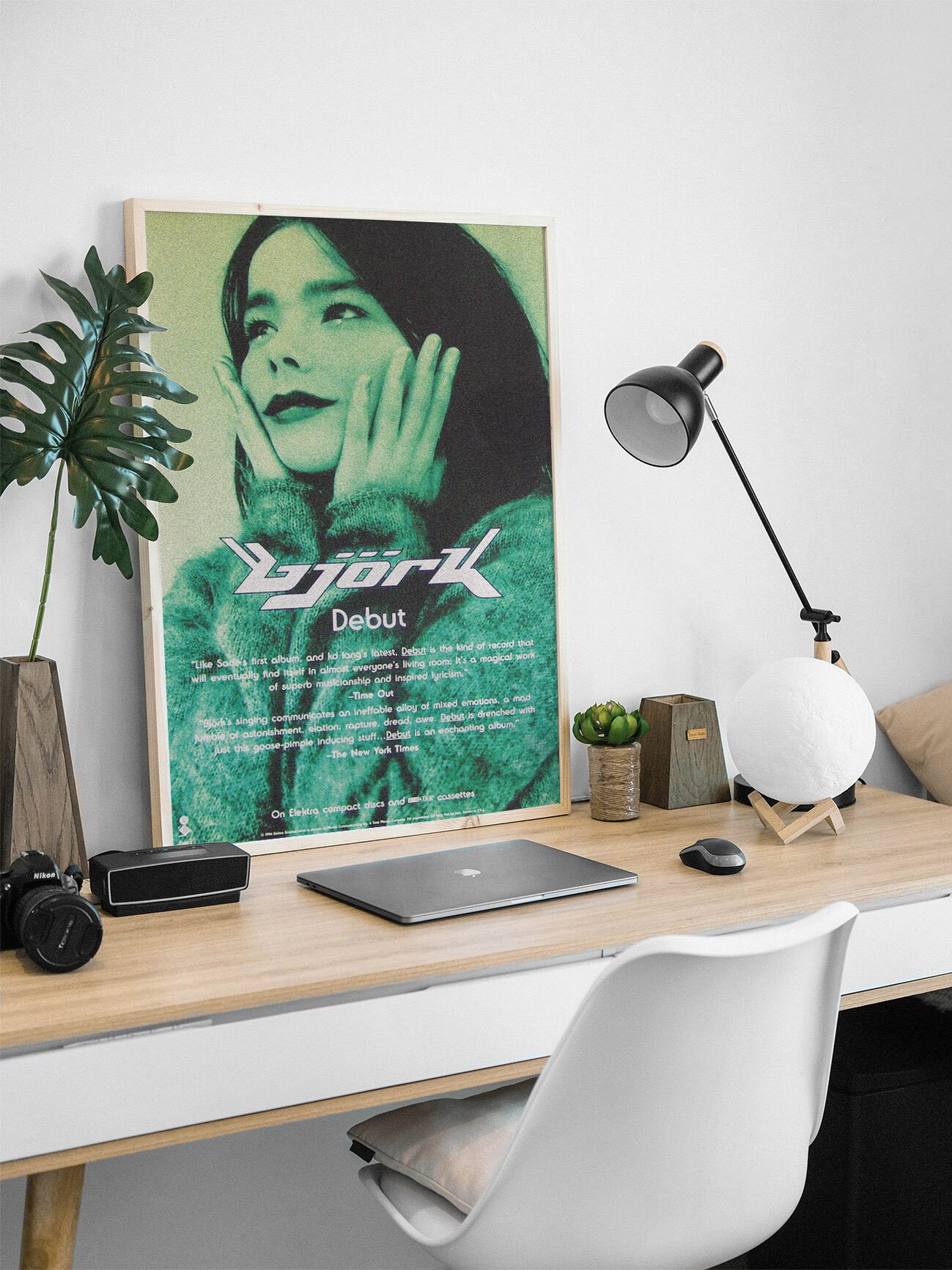 Bjork Debut Album Cover Poster, Vintage Bjork Poster, Bjork Album Print ...