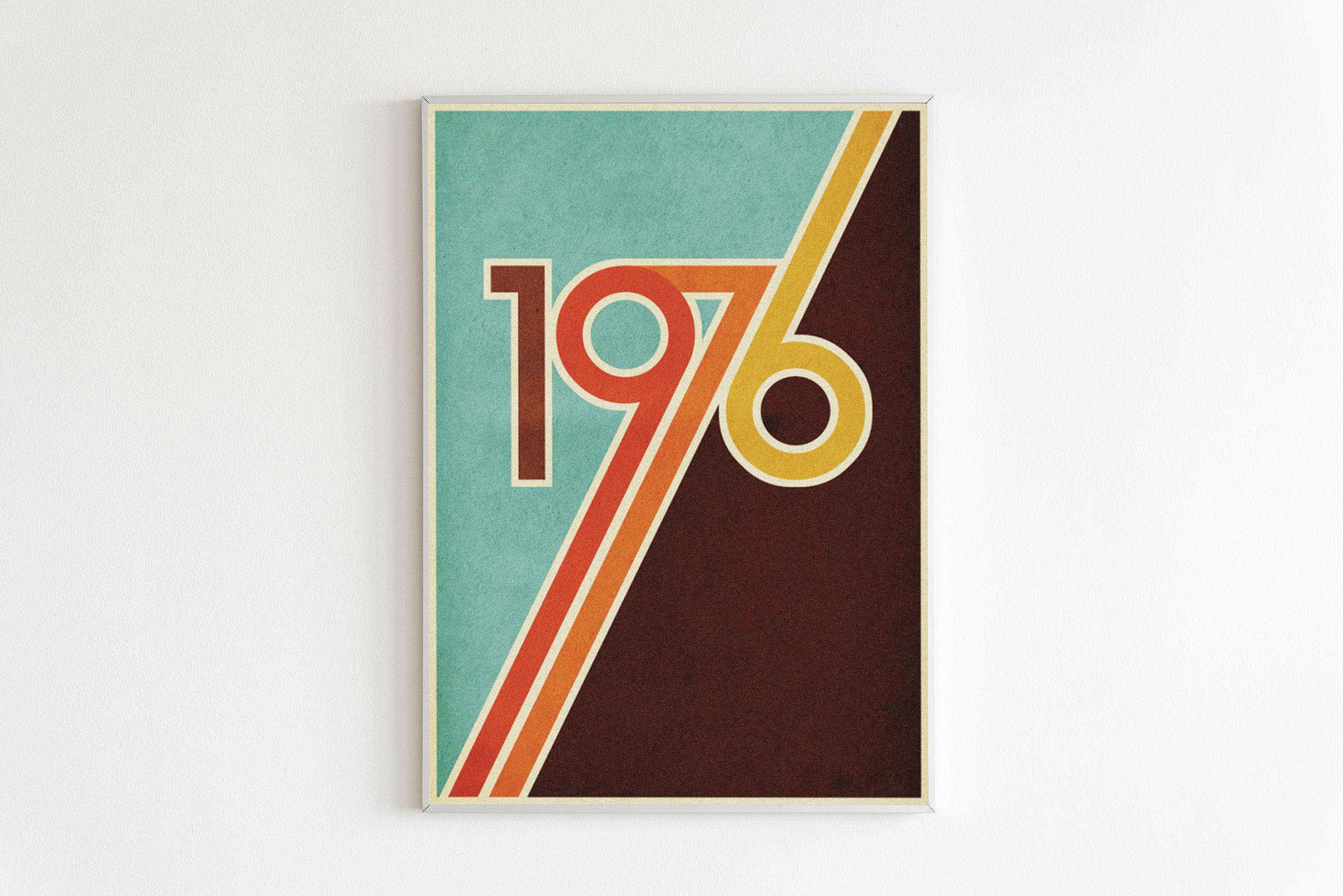 1976 Retro Poster, 1976 Vintage Poster, Vintage Print, Retro Print ...