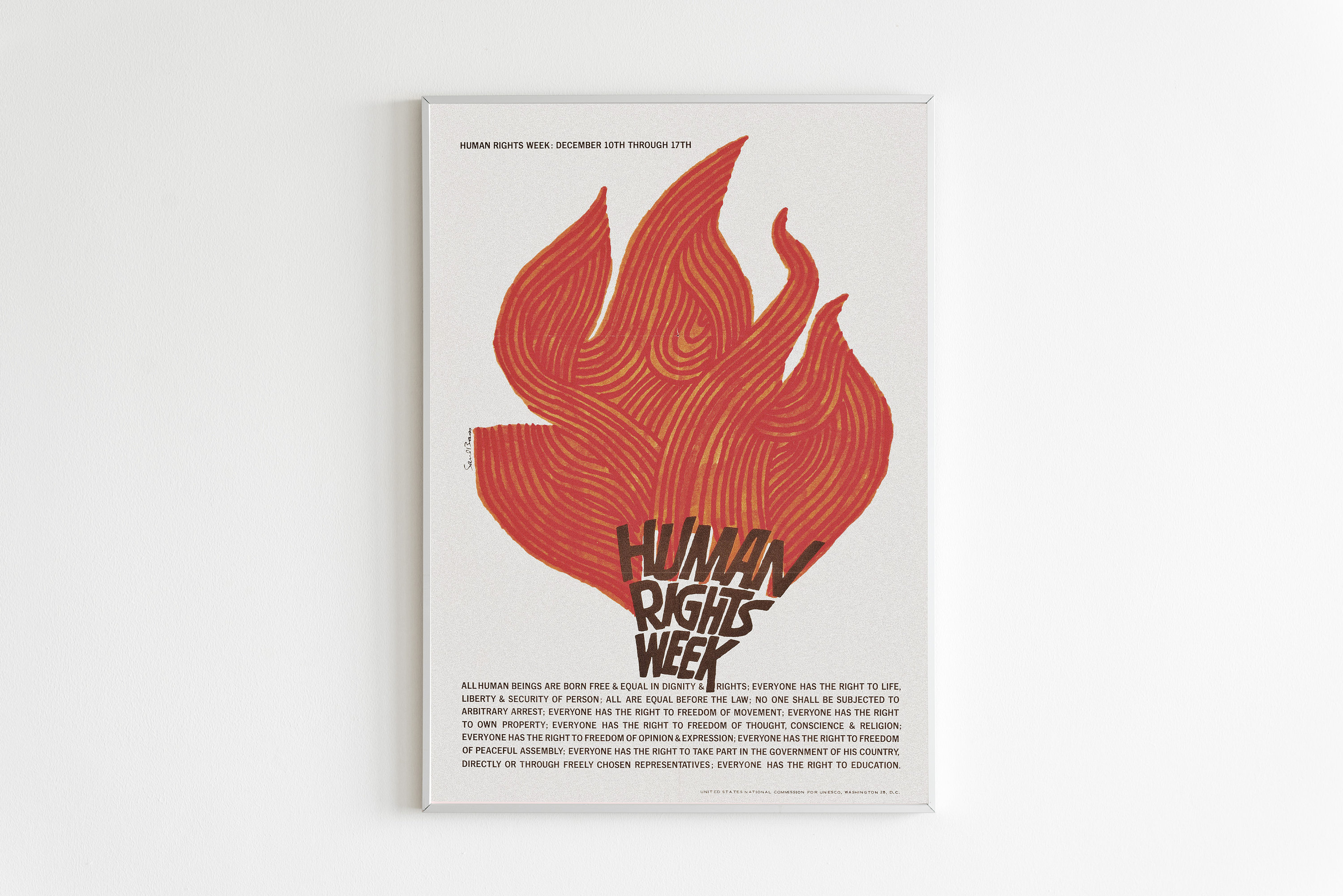 Human Rights Poster Design