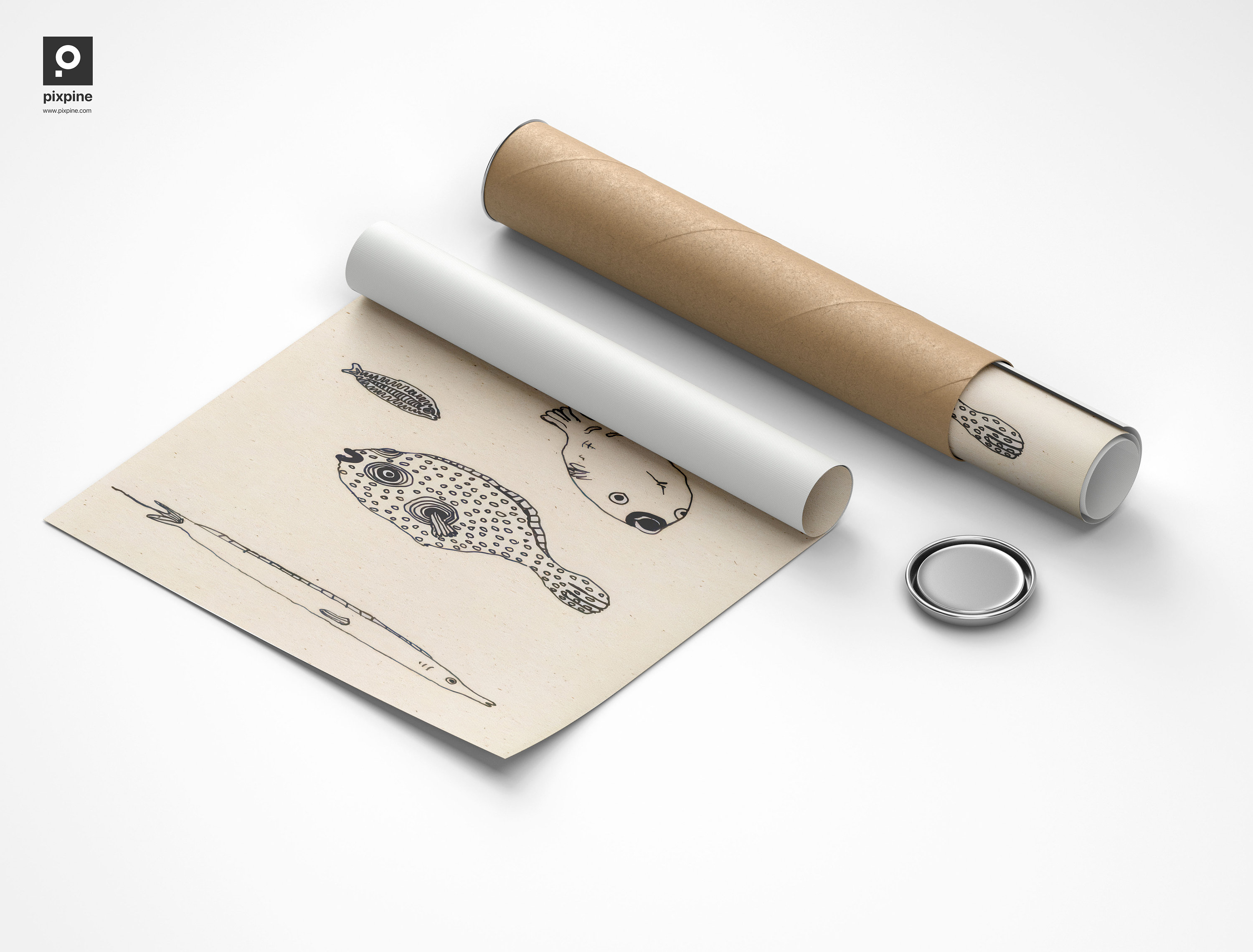 Vintage Fish Poster Fishes Wall Art Fish Poster Retro Fish Illustration ...