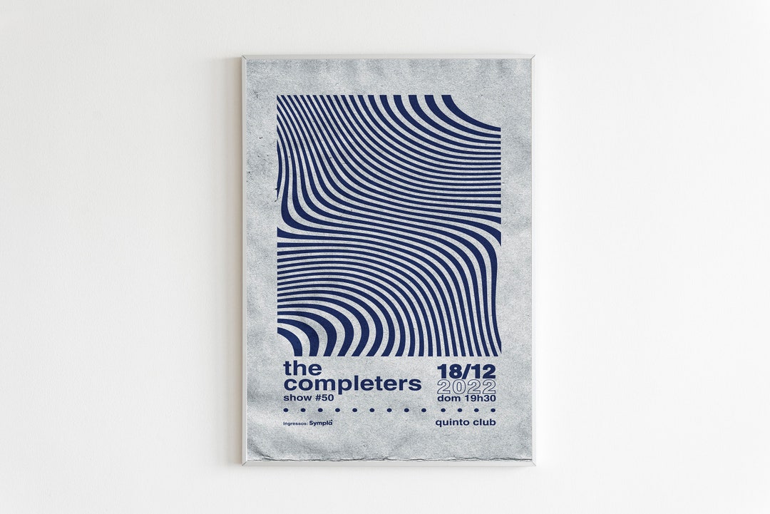 The Completers Poster, Album Cover Poster, Album Poster Print, Poster ...