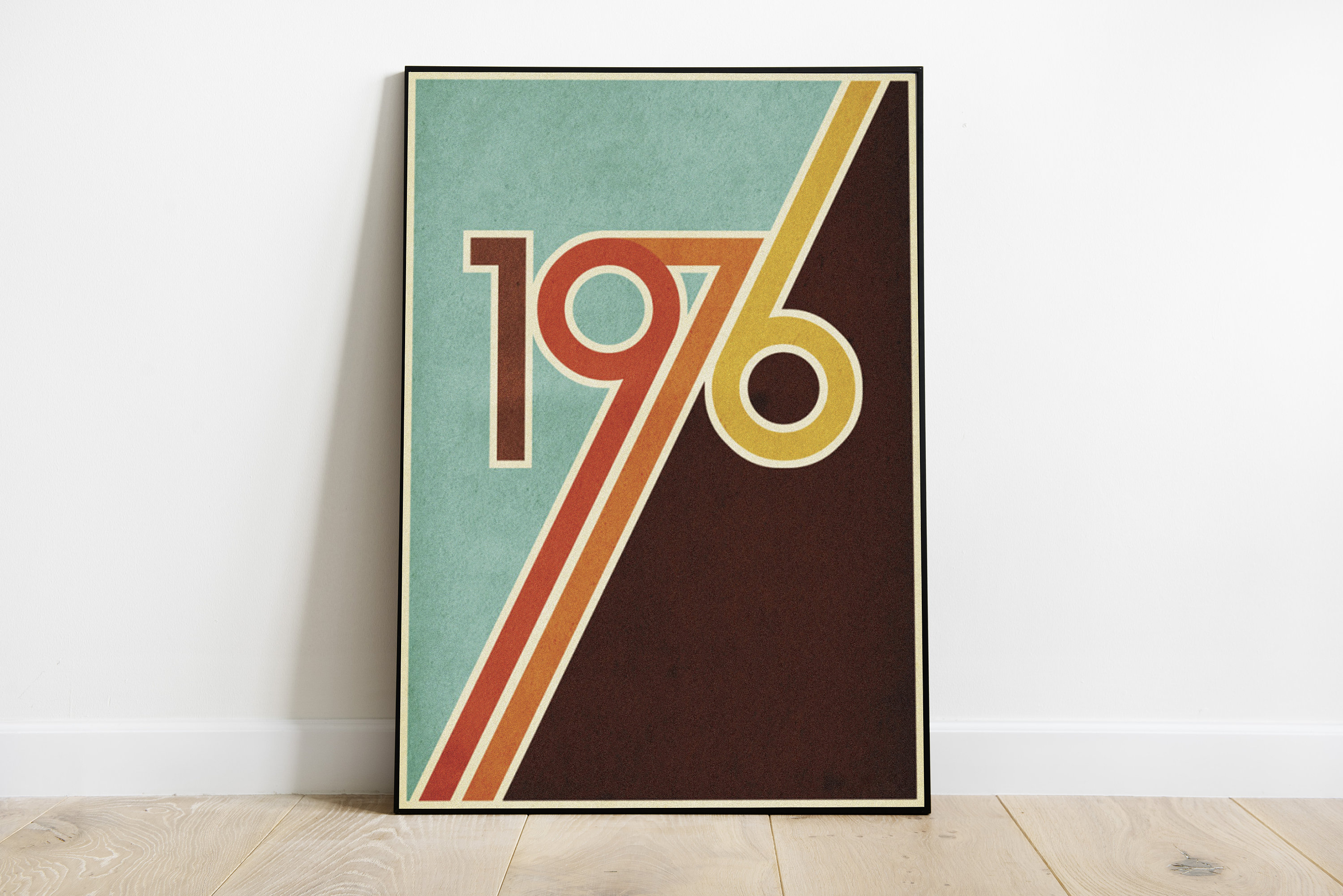 1976 Retro Poster, 1976 Vintage Poster, Vintage Print, Retro Print ...