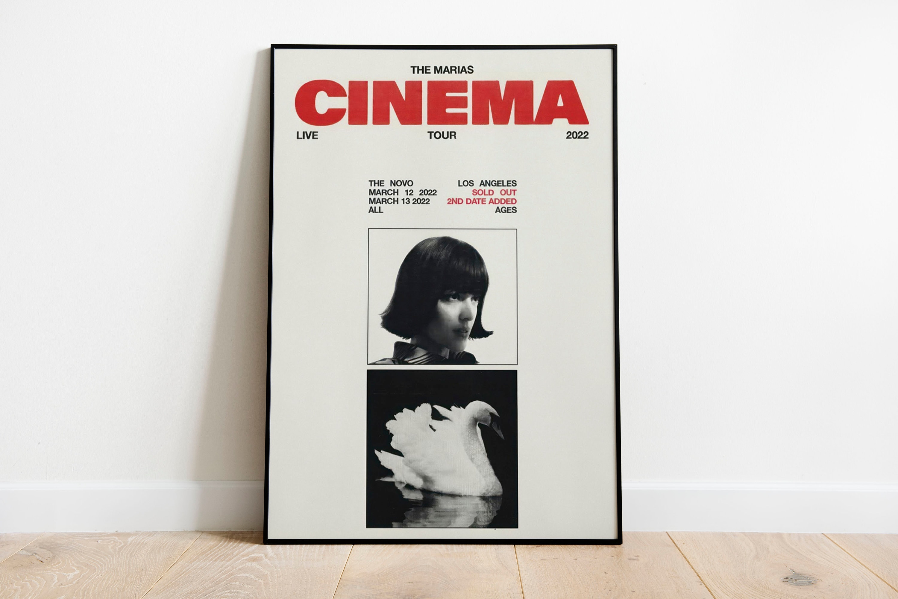 The Marias Cinema Poster Album Cover Poster Music Gift Tour Merch Album ...