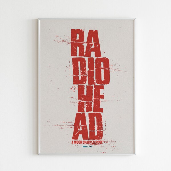 Radiohead Album Poster - Etsy