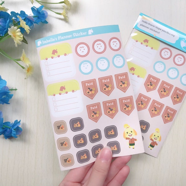 Isabelle Sticker - Etsy