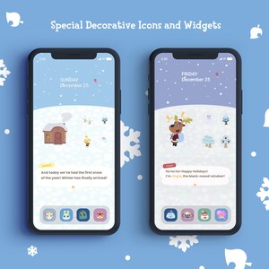 IPhone Ios App Icons Animal Crossing Winter Edition 400 - Etsy Canada
