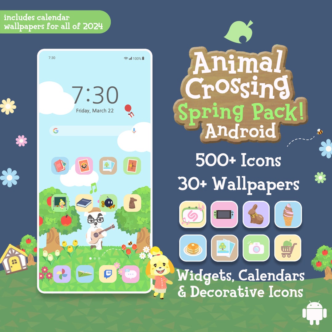 Android App Icons Animal Crossing Spring Edition 500 Icons With ...