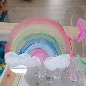 Large or Small BLANK Clear Acrylic Board, TROFAST Lid | Flisat Table ...