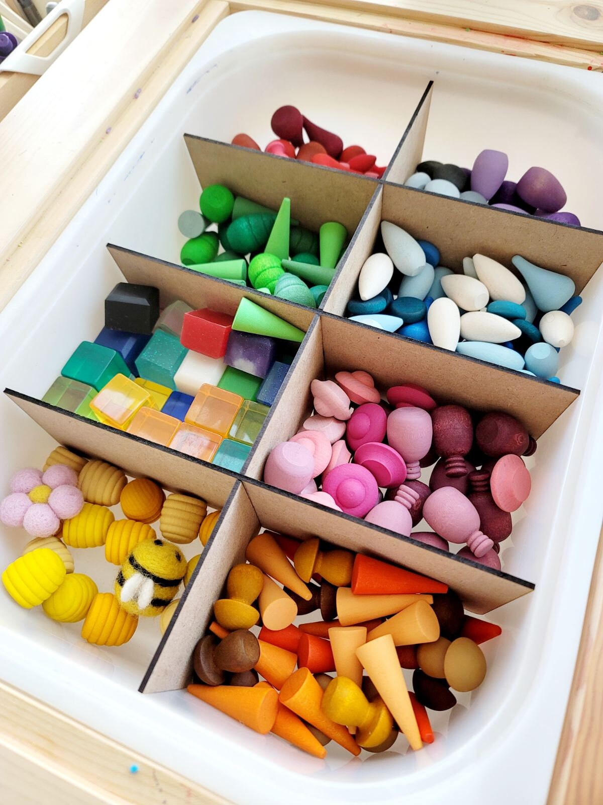Ikea Trofast bin divider Tub Divider Tinker dienblad Cadeau - Etsy ...