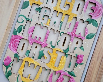Flisat Insert Alphabet - Etsy