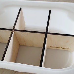 Ikea Trofast bin divider Tub Divider Tinker tray Cadeau - Etsy Nederland