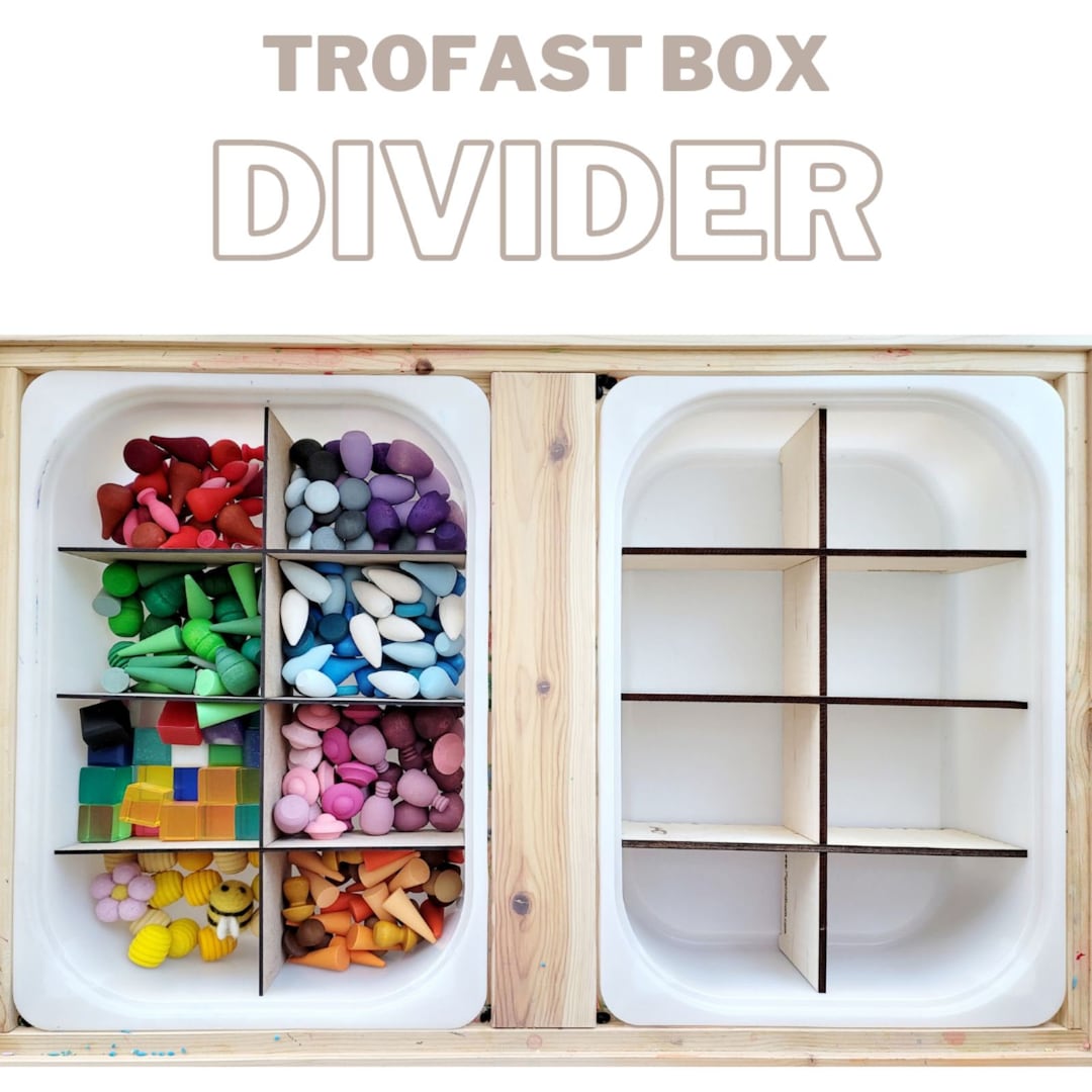 Ikea Trofast Bin Divider, Tub Divider, Tinker Tray, Gift for Kids ...