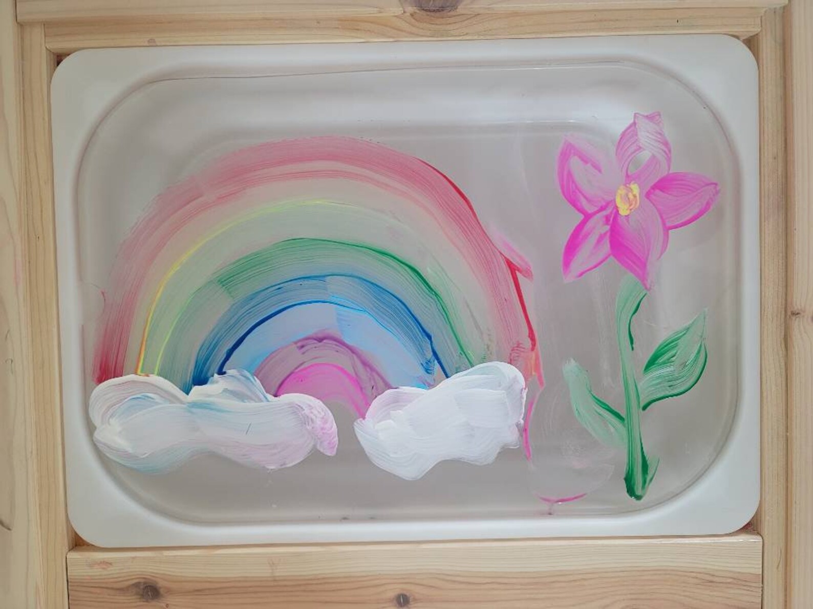 Large or Small BLANK Clear Acrylic Board TROFAST Lid Flisat - Etsy