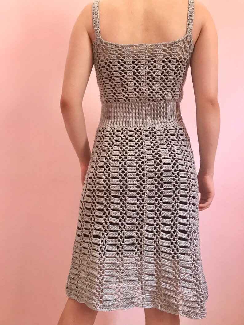 Crochet Dress Pattern Easy Crochet Lace Dress/lace Crop - Etsy