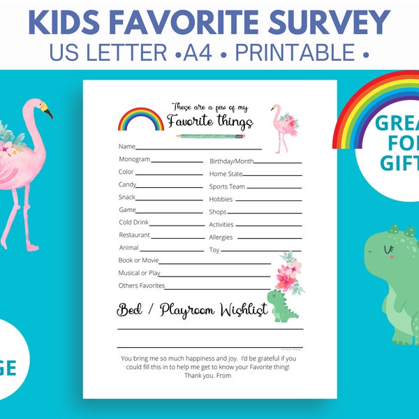 Favorite Things List - Etsy