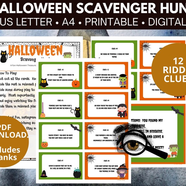 Scavenger Hunt Riddles - Etsy