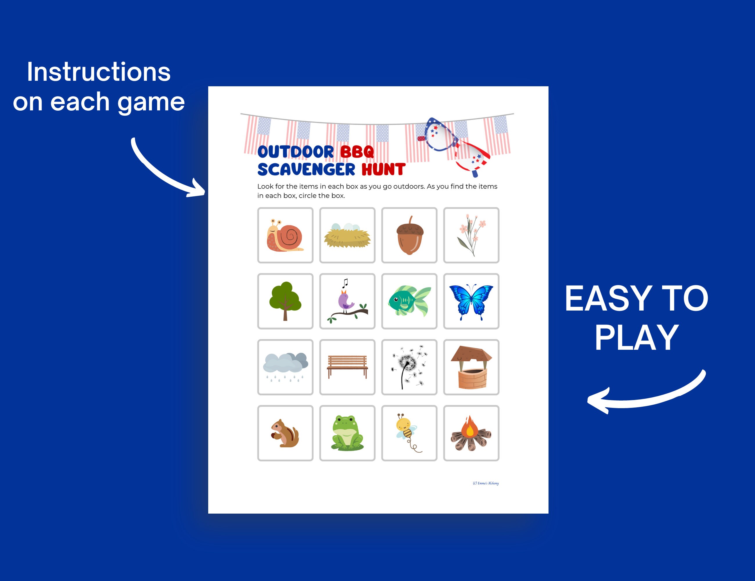 Labor Day Activities Printable Party Bundle for Kids and Adults ...