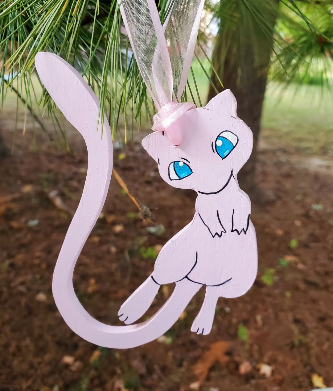 Mew Ornament - Etsy