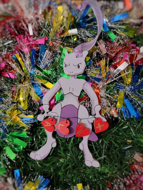 Mewtwo Personalized Ornament | Etsy