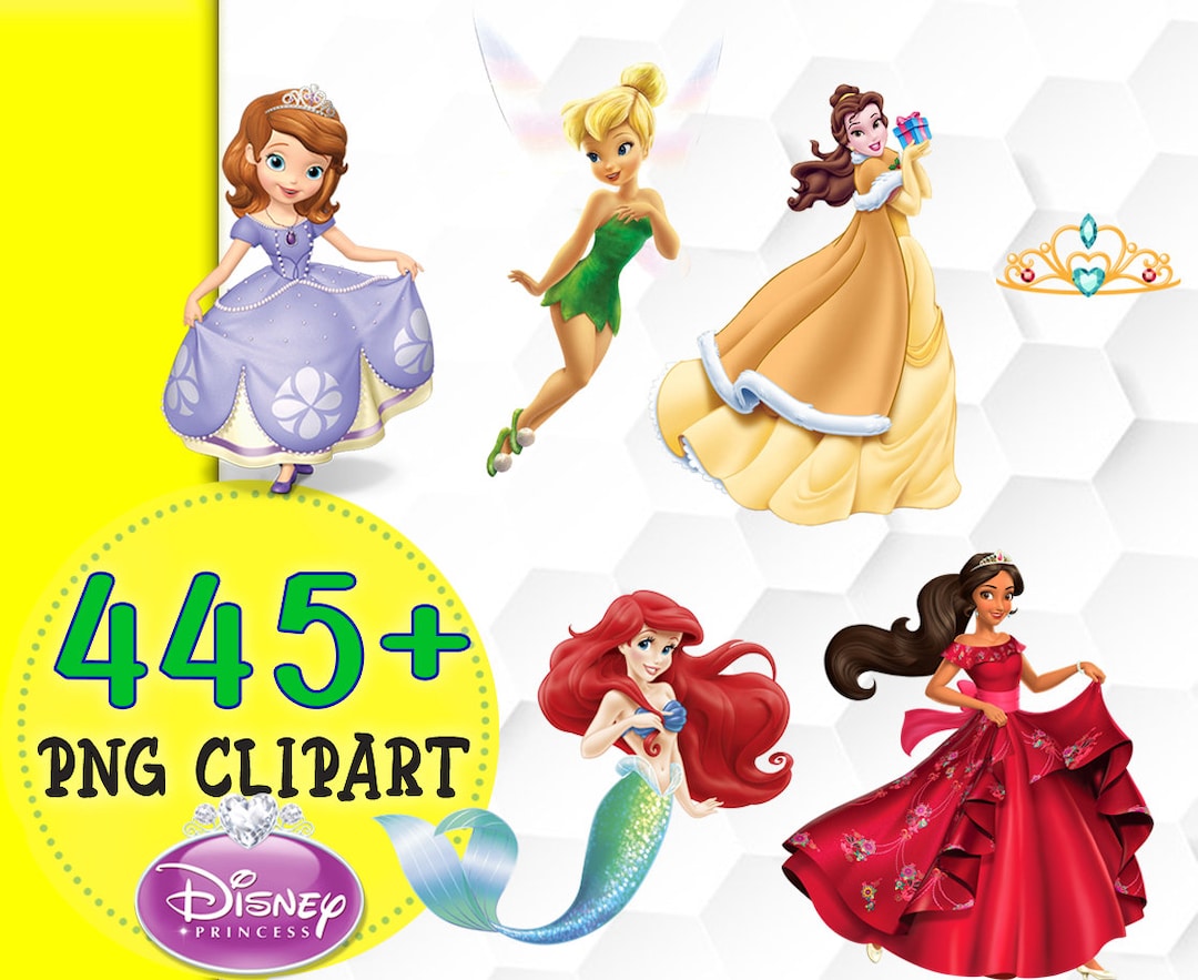 Princess 445+ Clipart,princess Png,princess,instant Download,png ...