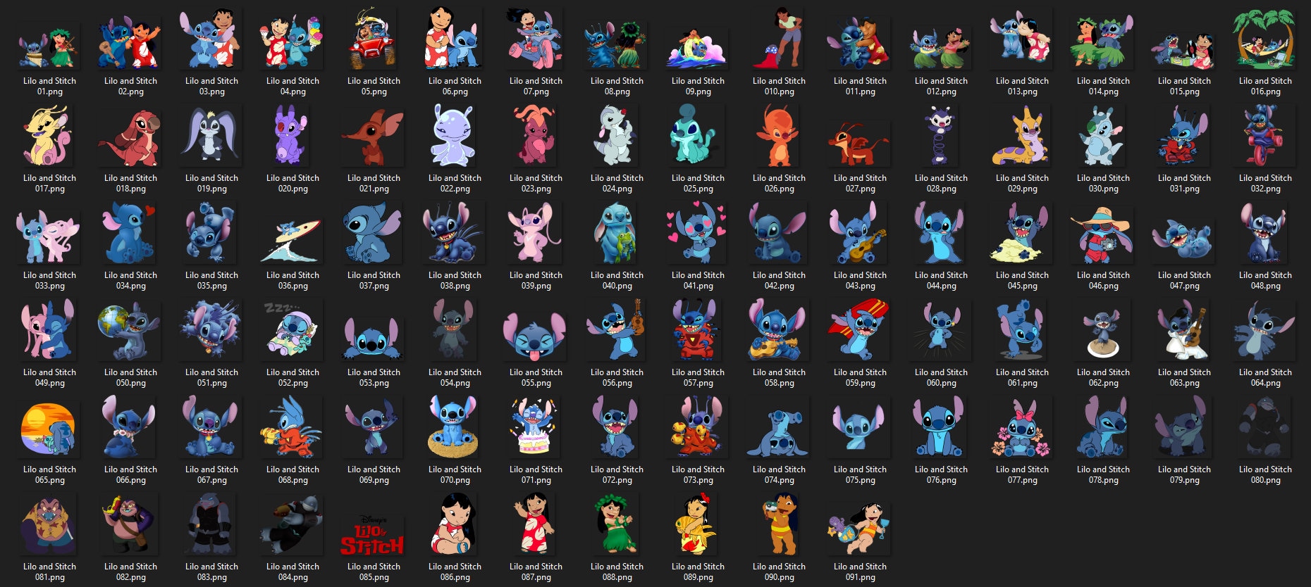 Lilo And Stitch Experiment 048