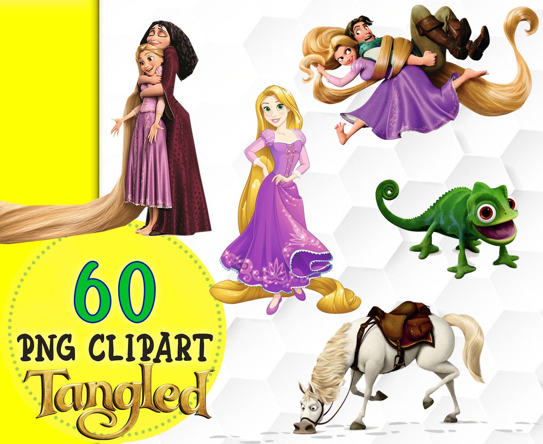 Rapunzel Tangledrapunzel Cliparttangled Imagestransparent - Etsy Canada