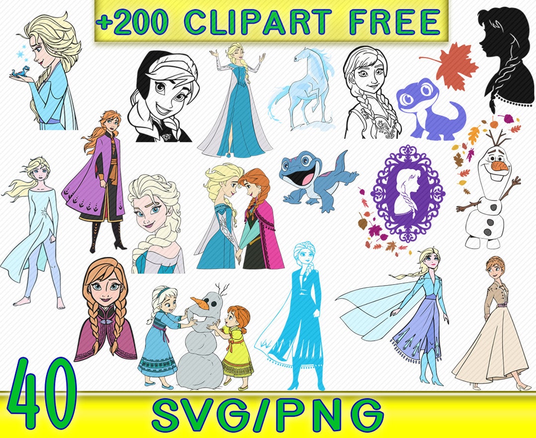 Big Bundle Frozen Svg,frozen 2,frozen Png,frozen Silhouette,elsa Svg ...