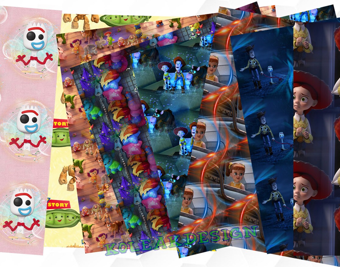 Toy Story digital papersToy Story 4Toy Story scrapbookToy | Etsy
