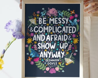 Show up Printable - Etsy