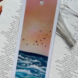 Ocean Seaside Bookmark 4-pack - Etsy