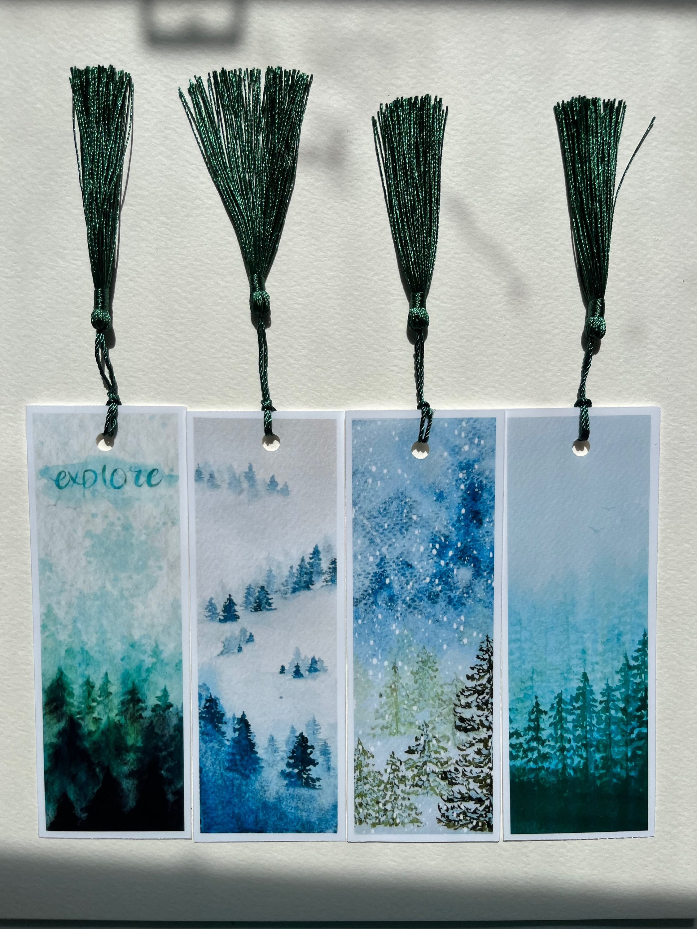 Wilderness Bookmark 4-pack. Perfect for Small Gifts, Stocking Stuffers ...