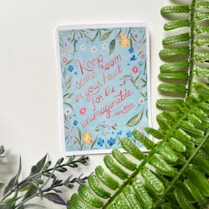 Famous Quotes Sticker Pack. Gift Ready Watercolor Vinyl Decals ...