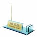 Personalized Glass Desk Name Plate Custom Office Name Sign - Etsy