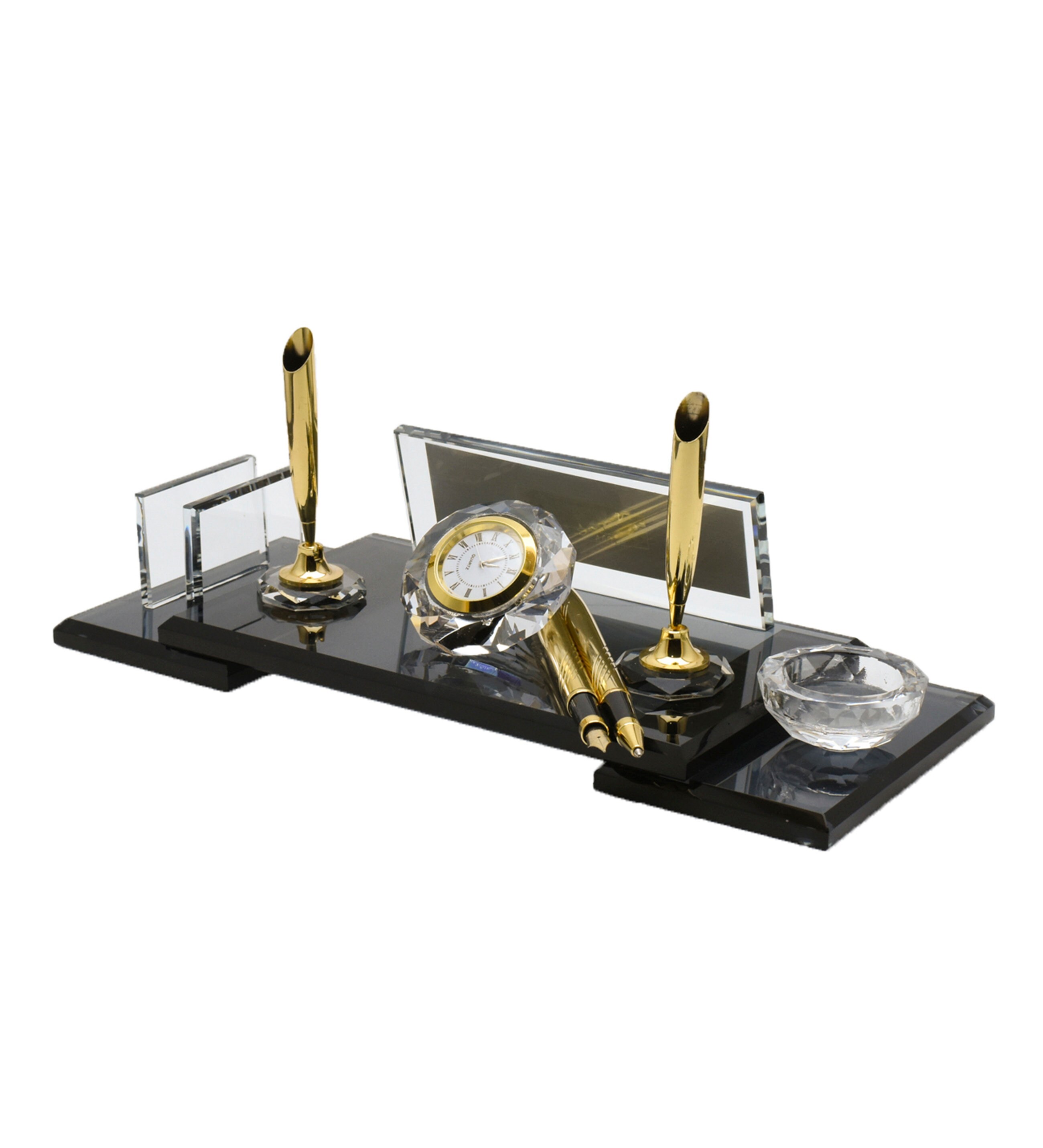 Personalized Desk Name Plate Glass, Custom Office Name Sign, Glass ...